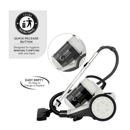 Inalsa Zeus 1400 Watts Canister Vacuum Cleaner with HEPA Technology ...