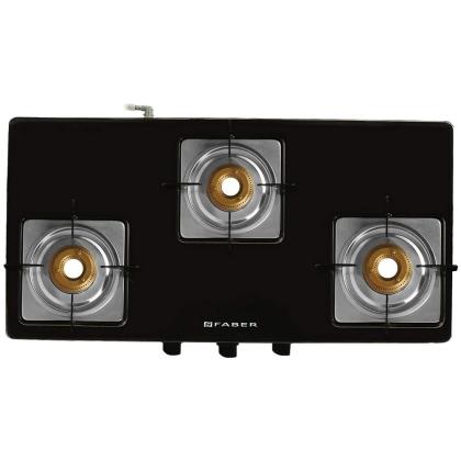 Faber Cooktop Supreme Plus 3BB Cooktop with 8mm Toughened Glass - JioMart
