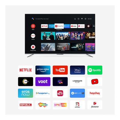 OnePlus 138.7 cm (55 inch) Ultra HD (4K) LED Smart TV, U Series 55U1S ...