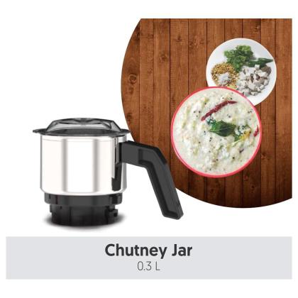 Preethi Peppy Plus 750 Watts Mixer Grinder with Motor Cooling Booster ...