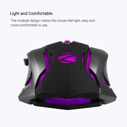 Zebronics Transformer-M Wired Gaming Mouse, Black - JioMart