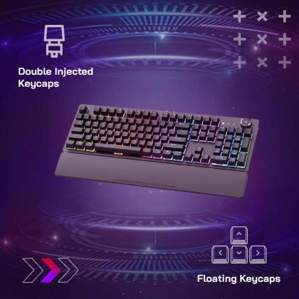Redgear Shadow Blade Gaming Keyboard with Drive Customization, Spectrum ...
