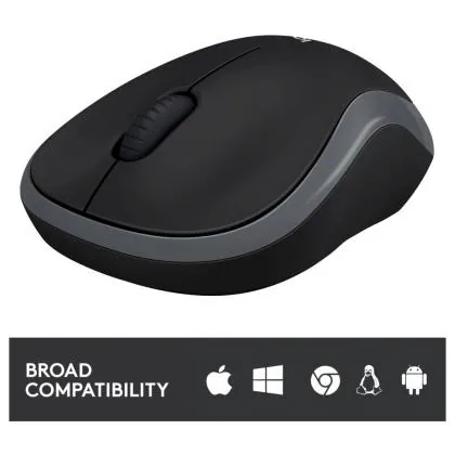Logitech M186-GR Wireless Mouse - JioMart