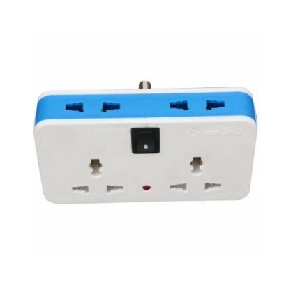 Bajaj 4 Way Multiplug Socket with LED indicator, White, 11004 - JioMart