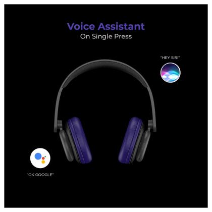 boAt Marvel Edition Rockerz 450 Black Panther On-Ear Wireless Bluetooth ...