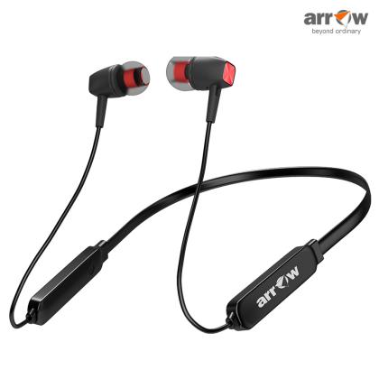 Arrow A24 Bluetooth Wireless Neckband Earphone with Dual Pairing and ...