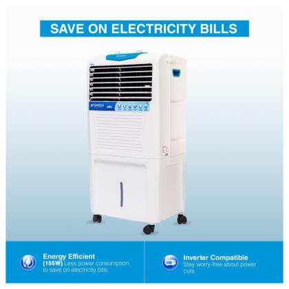 Sansui JSE22RIC-KAZE 22 Litres Portable Air Cooler with Maxi Cool ...
