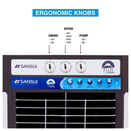 Sansui JSP60DIC-FUJI 60 Litres Desert Air Cooler with Maxi Cool Technology - JioMart