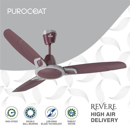 Polycab Revere 1200 mm Ceiling Fan, Vine Grape - JioMart