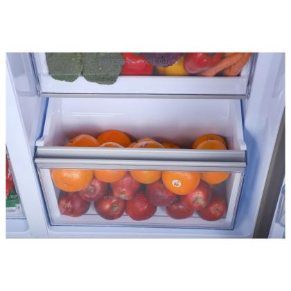Haier 630 liters Side-by-Side Refrigerator, Inox Steel HRT-683IS - JioMart