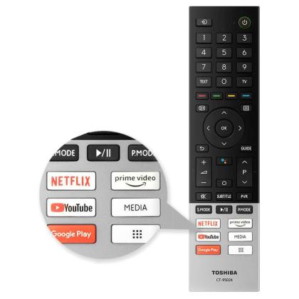 Toshiba 80 cm (32 inch) HD Ready Smart Certified Android LED TV 32V35KP (black) (2021 model ...