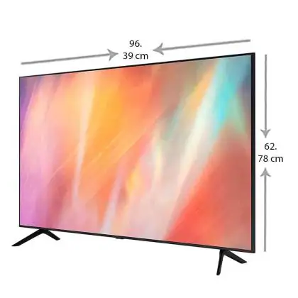 Samsung 108 cm (43 inch) Crystal Ultra HD (4K) Smart TV, 7 Series ...