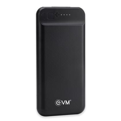 EVM Encharge P0109 10000 mAh Power Bank, Black - JioMart
