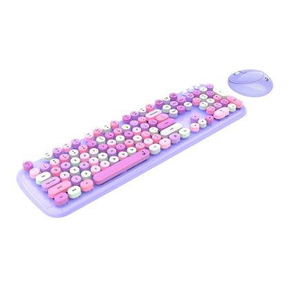 iGear KeyBee Pro Wireless Keyboard and Mouse Combo, Purple - JioMart