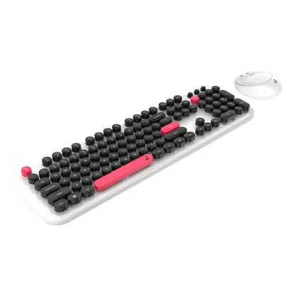iGear KeyBee Pro Wireless Keyboard and Mouse Combo, White - JioMart