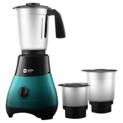 Orient Electric Fine Blend 500 Watt Mixer Grinder with 3 Speed Control ...