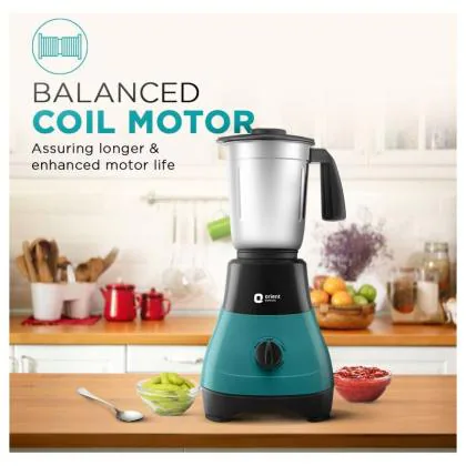 Orient Electric Fine Blend 500 Watt Mixer Grinder with 3 Speed Control ...