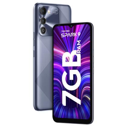 Tecno Spark 9 64GB, 4GB RAM, Infinity Black, Mobile Phone - JioMart
