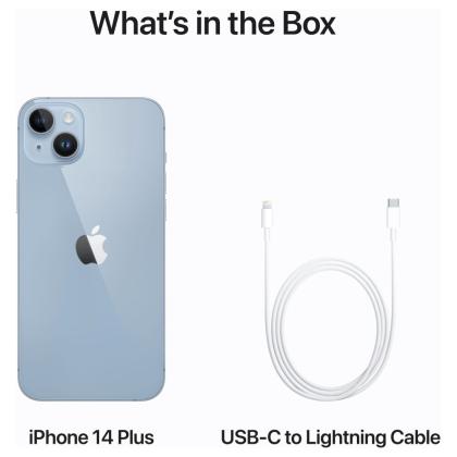 Apple iPhone 14 Plus 256 GB, Blue - JioMart