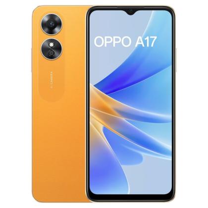 Oppo A17 64 GB, 4 GB RAM, Sunlight Orange, Mobile Phone - JioMart