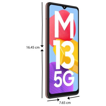 Samsung M13 5G 128 GB, 6 GB RAM, Stardust Brown, Mobile Phone - JioMart