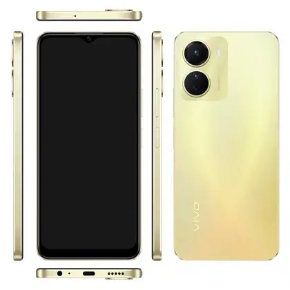 Vivo Y16 64 GB, 4 GB RAM, Drizzling Gold, Mobile Phone (Jio Exclusive ...