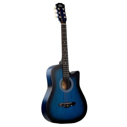 Intern INT-38C Acoustic Guitar, Blue - JioMart