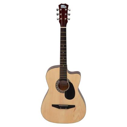 Intern INT-38C-NT-G Acoustic Guitar for Right Hand Orientation, Natural ...
