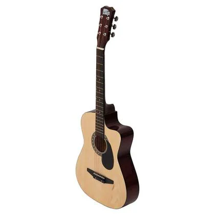 Intern INT-38C-NT-G Acoustic Guitar for Right Hand Orientation, Natural ...