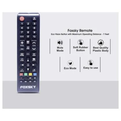 Foxsky 60.96 cm (24 Inch) HD Ready LED TV, 24FSN - JioMart