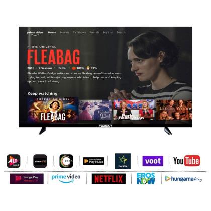 Foxsky 108 cm (43 inch) Full HD LED Smart TV, 2K FHD Series 43FS-VS ...