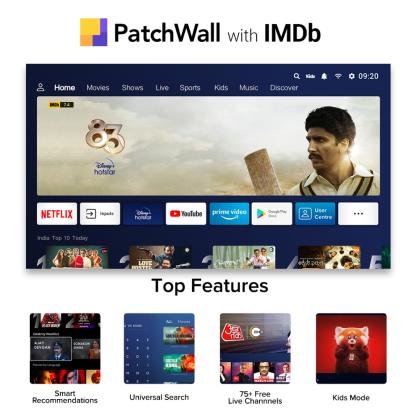 Xiaomi 5A 100 cm (40 inch) Full HD LED Smart Android TV with Dolby Audio - JioMart