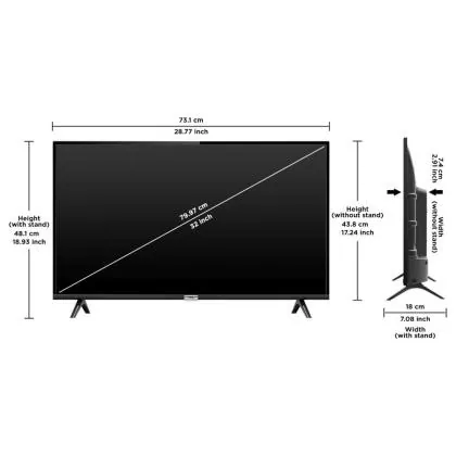 TCL 81.28 cm (32 inch) HD Ready LED Smart TV, 32S5205 - JioMart