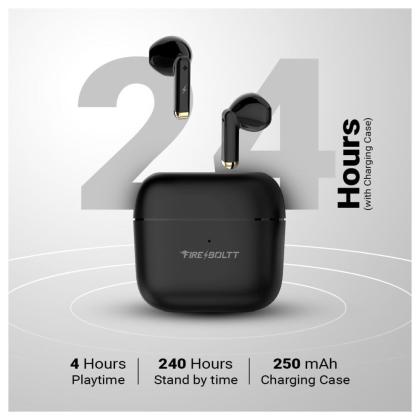 Fire-Boltt Fire Pods Ninja G211 True Wireless Earbuds, Upto 24 hrs of ...