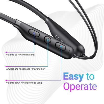 Fire-Boltt Fire Band Ninja 201 Wireless Neckband with Up to 12 Hours ...