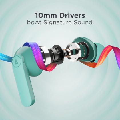 boAt Airdopes 121 Pro True Wireless Bluetooth Earbuds, Mint Green - JioMart