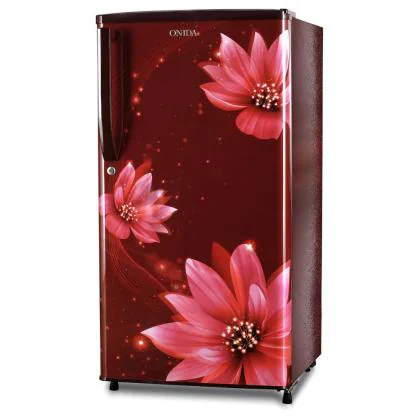Onida 190 Litre 3 Star Single Door Refrigerator, Floral Red RDS1903R ...