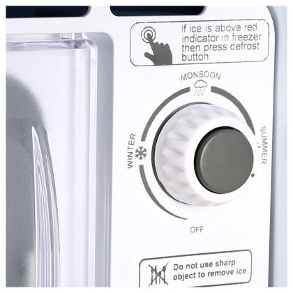 Onida 190 Litre 3 Star Single Door Refrigerator, Floral Red RDS1903R ...