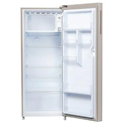 Haier 190 litres 3 Star Single Door Refrigerator, Inox Steel HRD ...
