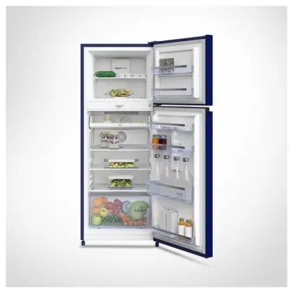Voltas Beko 275 Litre 2 Star Double Door Refrigerator, Celin Blue ...