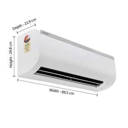DAIKIN MTL50TV 1.5 Ton 3 Star Split AC (Copper condenser, Coanda ...