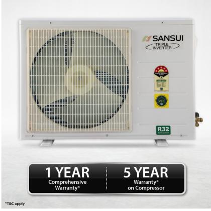 Sansui 1.5 Ton 5 Star Split Triple Inverter AC with PM 2.5 Filter ...