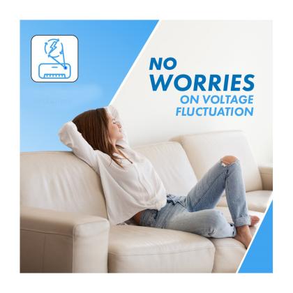 Daikin 1 Ton 5 Star Inverter Split AC, FTKM35TV (Copper Condenser ...