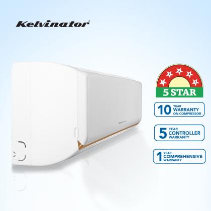 Kelvinator 1.5 Ton 5 Star K600+ Series KAS-X18510B Inverter Split AC ...