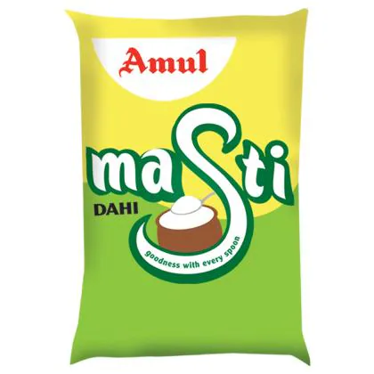Amul Masti Dahi 1 kg (Pouch) - JioMart