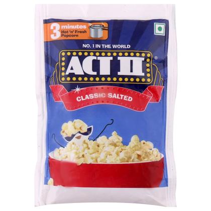 Act II Classic Salted Popcorn 180 g (Pack of 3) - JioMart