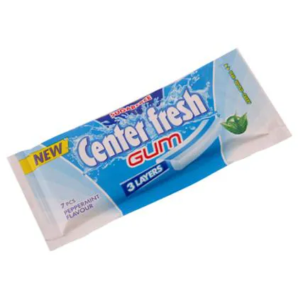Center Fresh 3 Layer Peppermint Chewing Gum 12 g - JioMart