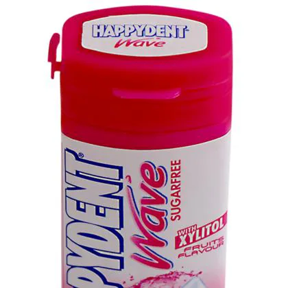 Happydent Wave Sugarfree Fruit Chewing Gum 30 g - JioMart