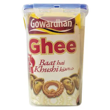 Gowardhan Cow Ghee 1 L (Pack of 2) Pouch With Lock & Seal Container ...