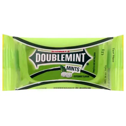 Wrigley's Doublemint Peppermints Mints 4.8 g - JioMart
